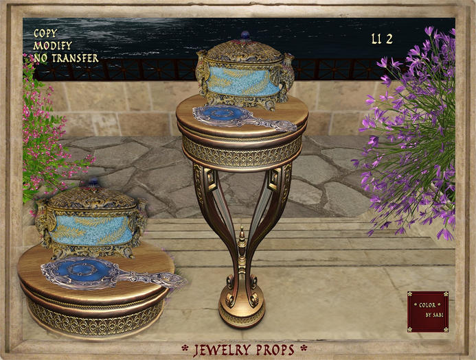 Second Life Marketplace Jewelry Props